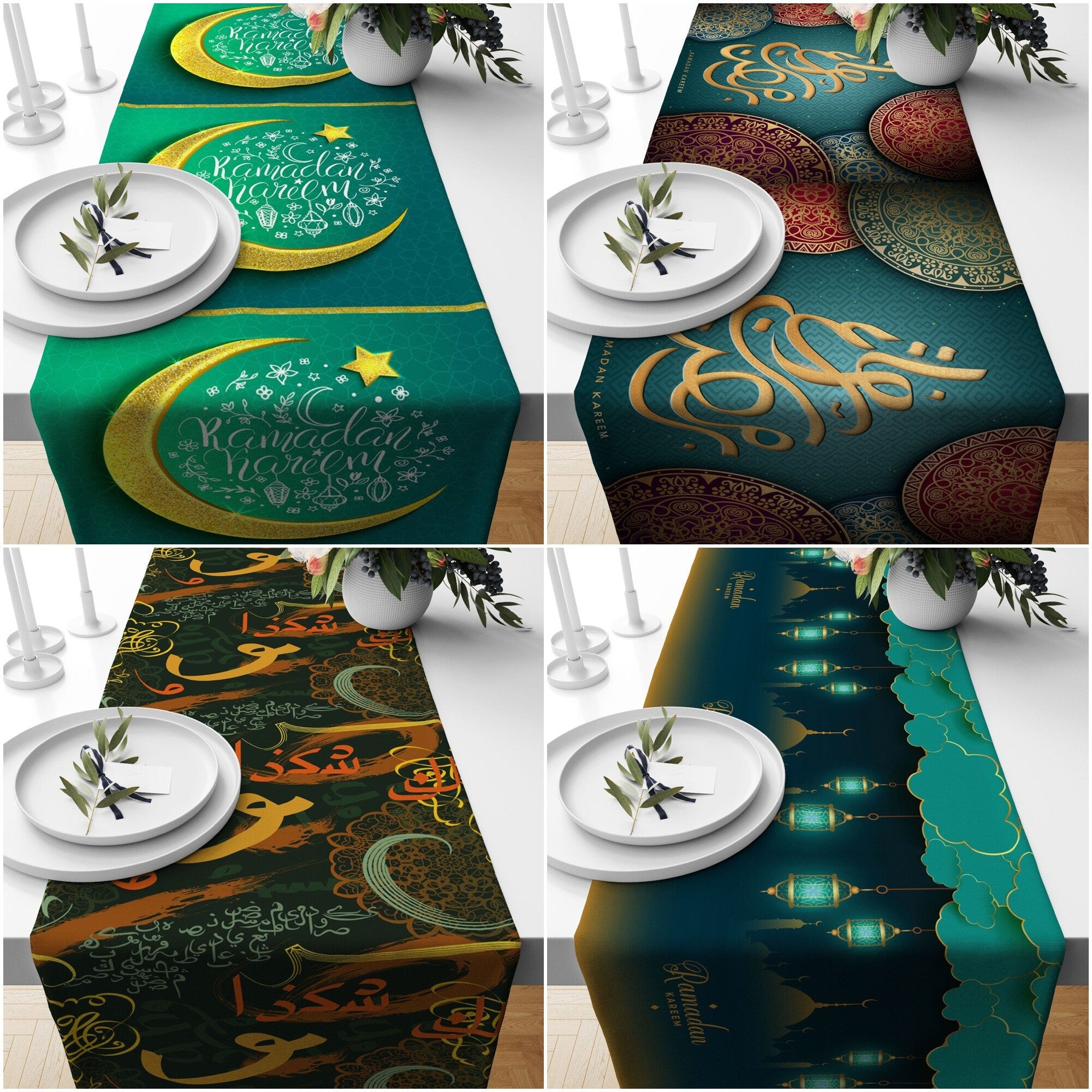 Ramadan Themed Islamic Tablecloth – Akasia